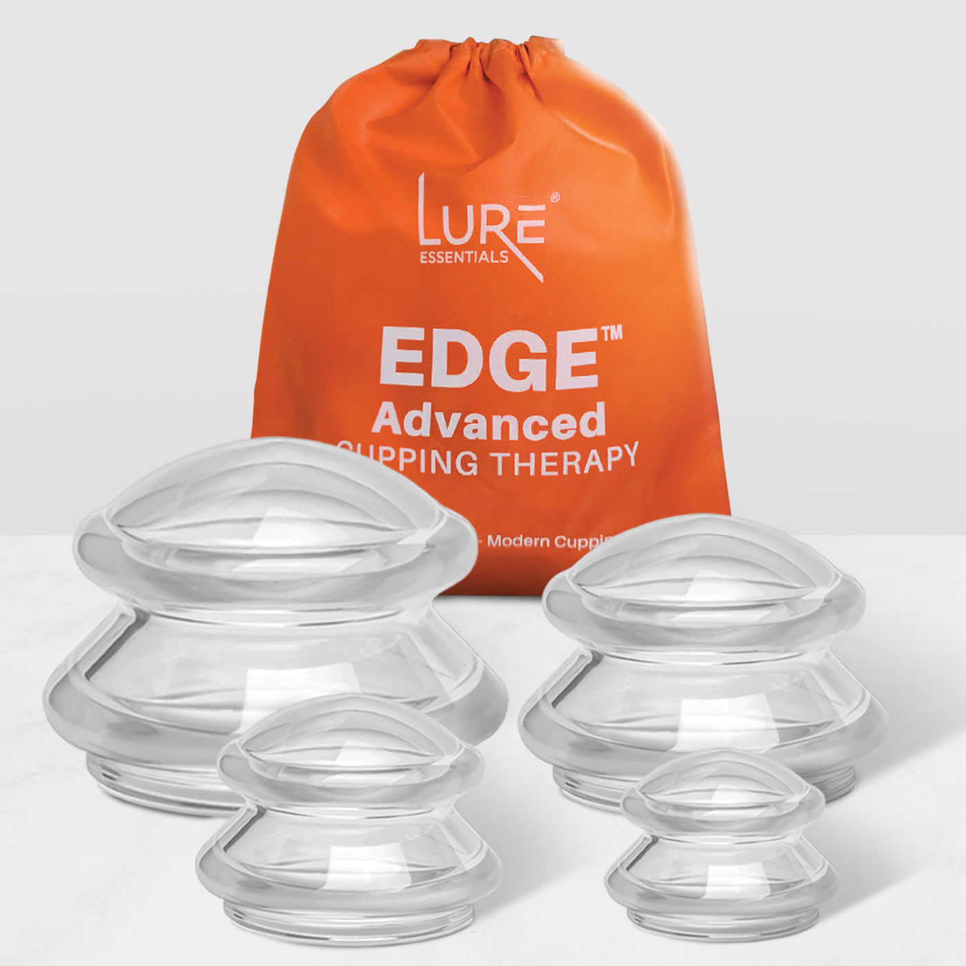 EDGE Cupping Therapy Set - Blue: Choose 2, 4 or 6 cups – Lure Essentials