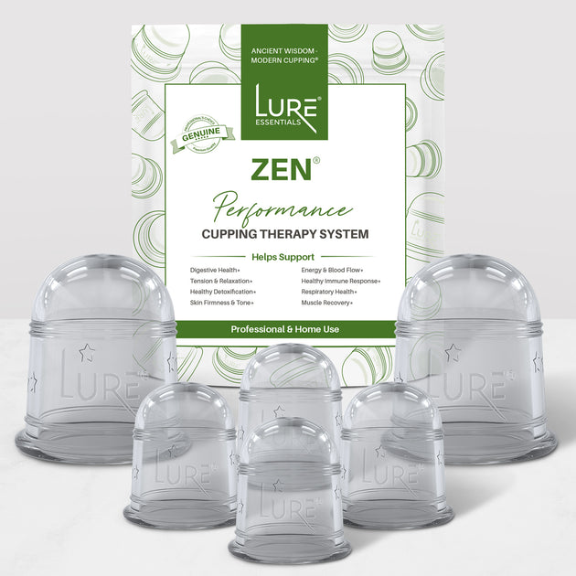 ZEN Cupping Therapy Set - 6 Cups, Clear – Lure Essentials